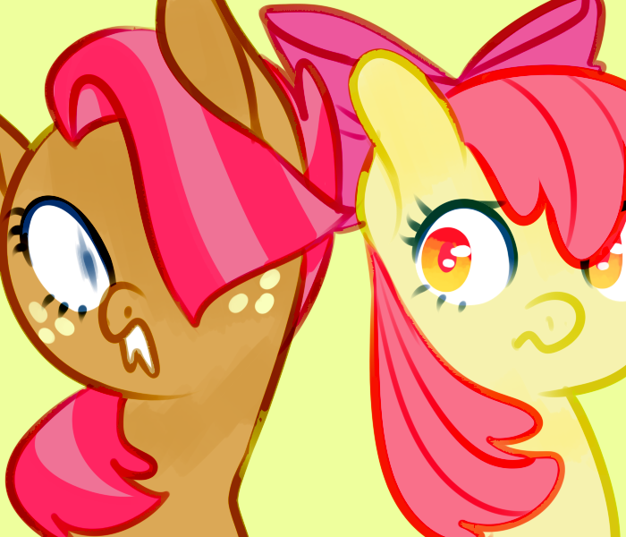 #199613 - safe, apple bloom, babs seed, earth pony, pony, ask one bad ...