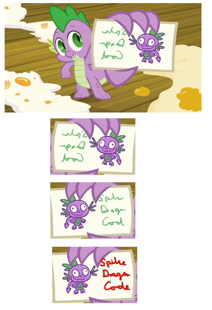 #208560 - safe, spike, g4, spike at your service, dragon code, text ...