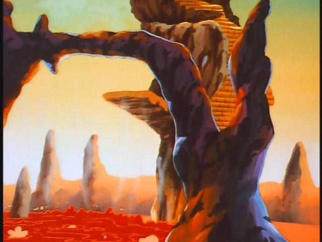 #208580 - safe, g1, my little pony 'n friends, background, lava ...