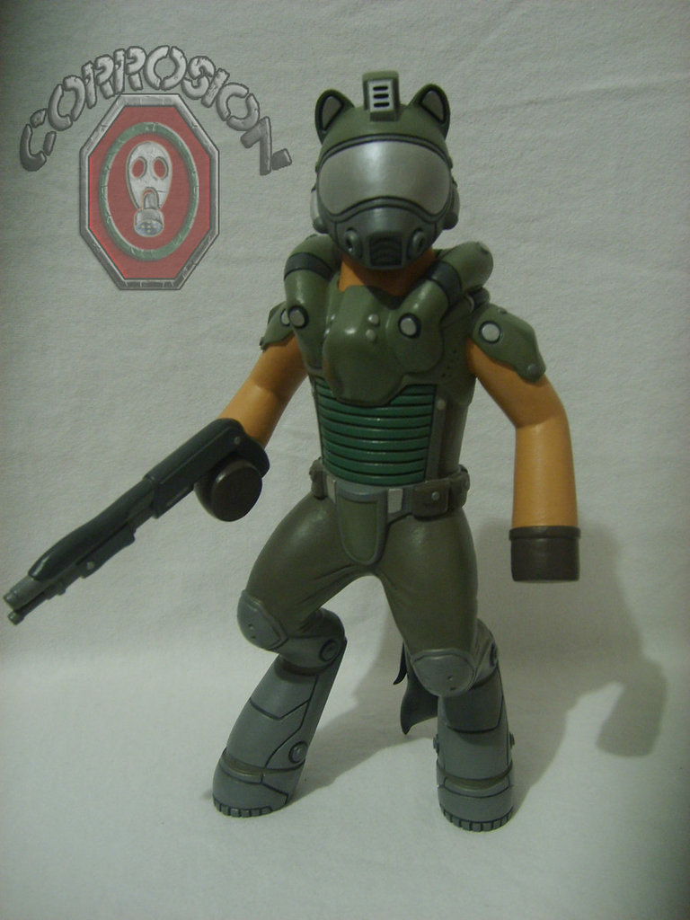 #210163 - safe, customized toy, doom, doom 3, doom guy, figure, first ...