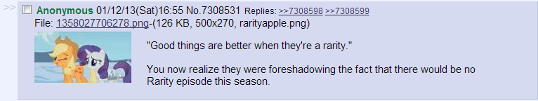 #210746 - safe, g4, season 3, /mlp/, 4chan, 4chan screencap, meta ...