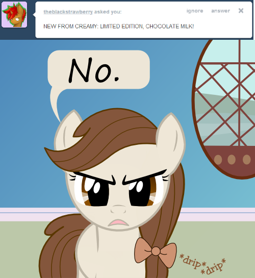 #211648 - safe, artist:scribblez, oc, oc only, oc:creamy white, bow ...