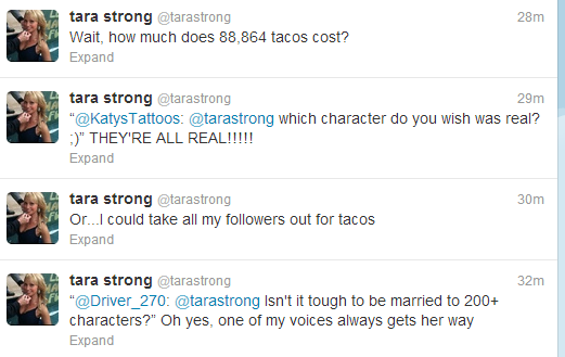 #212232 - safe, tara strong, text, twitter - Derpibooru