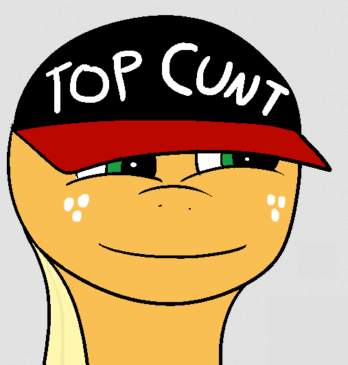 #212378 - safe, applejack, baseball cap, hat, top cunt, top gun, vulgar ...