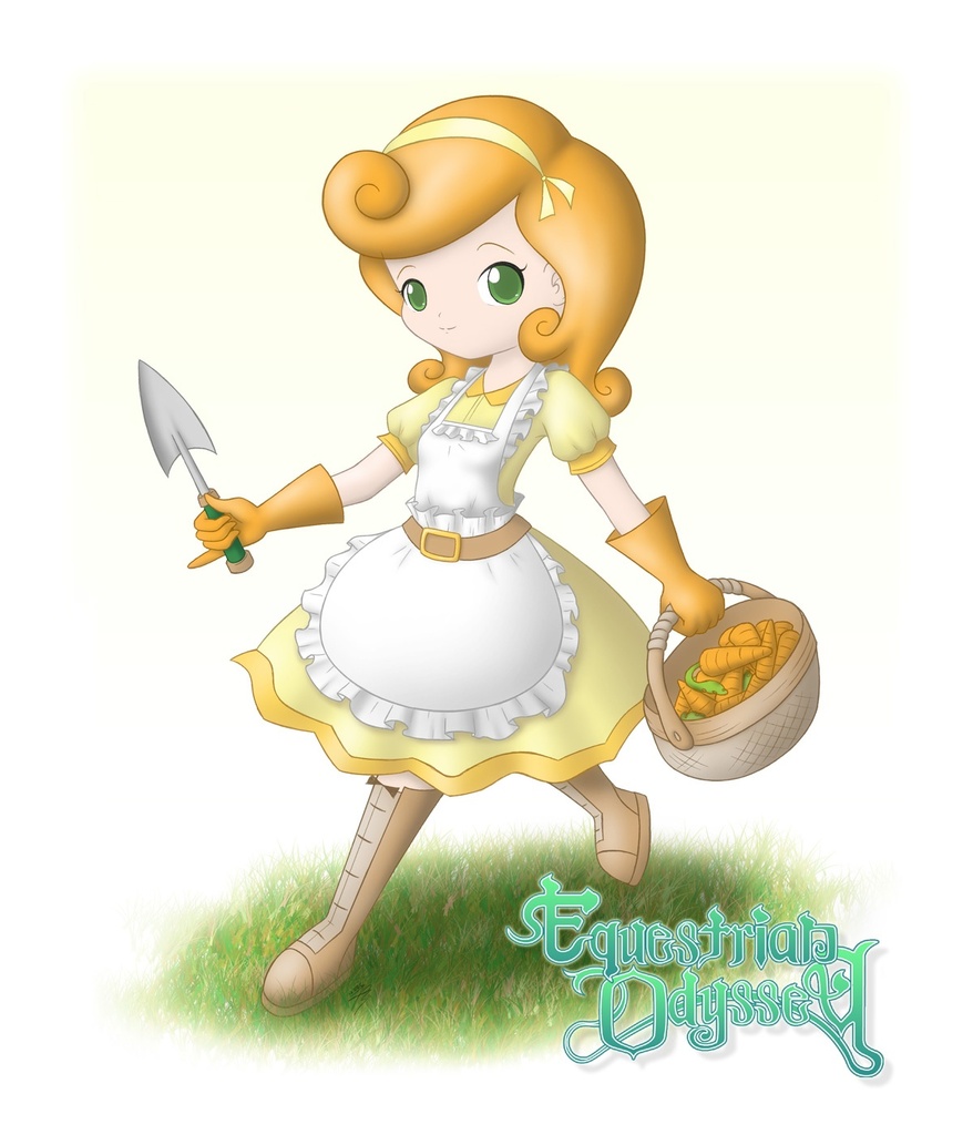 #216671 - safe, artist:jdan-s, carrot top, golden harvest, human ...