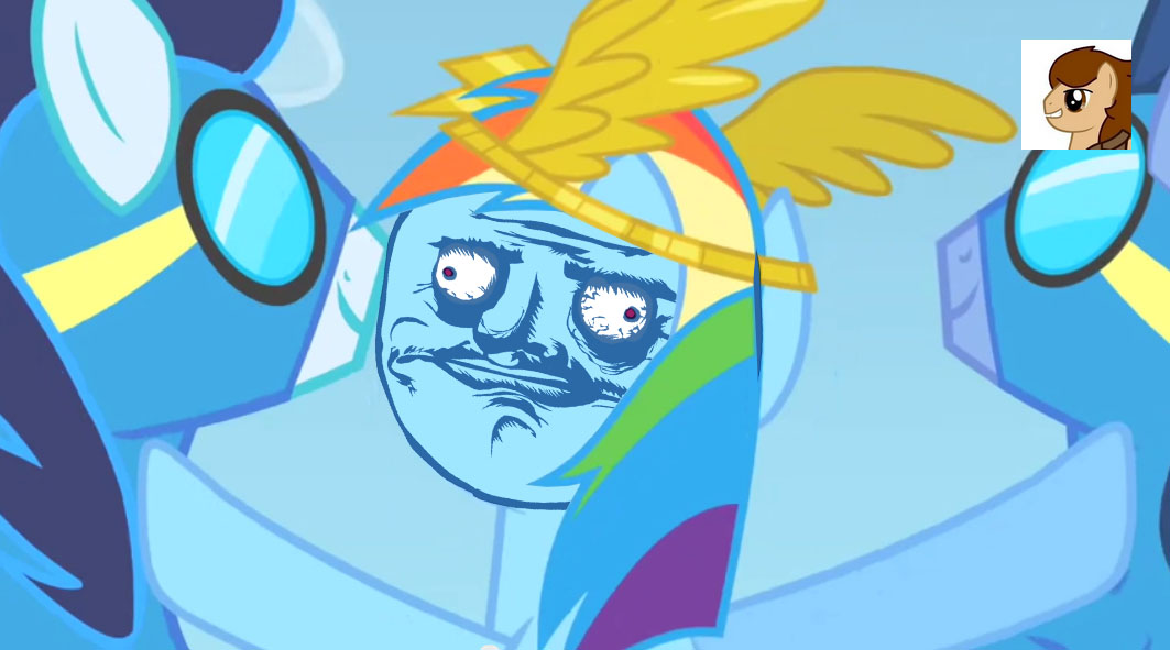 #217594 - safe, edit, edited screencap, screencap, rainbow dash, soarin ...