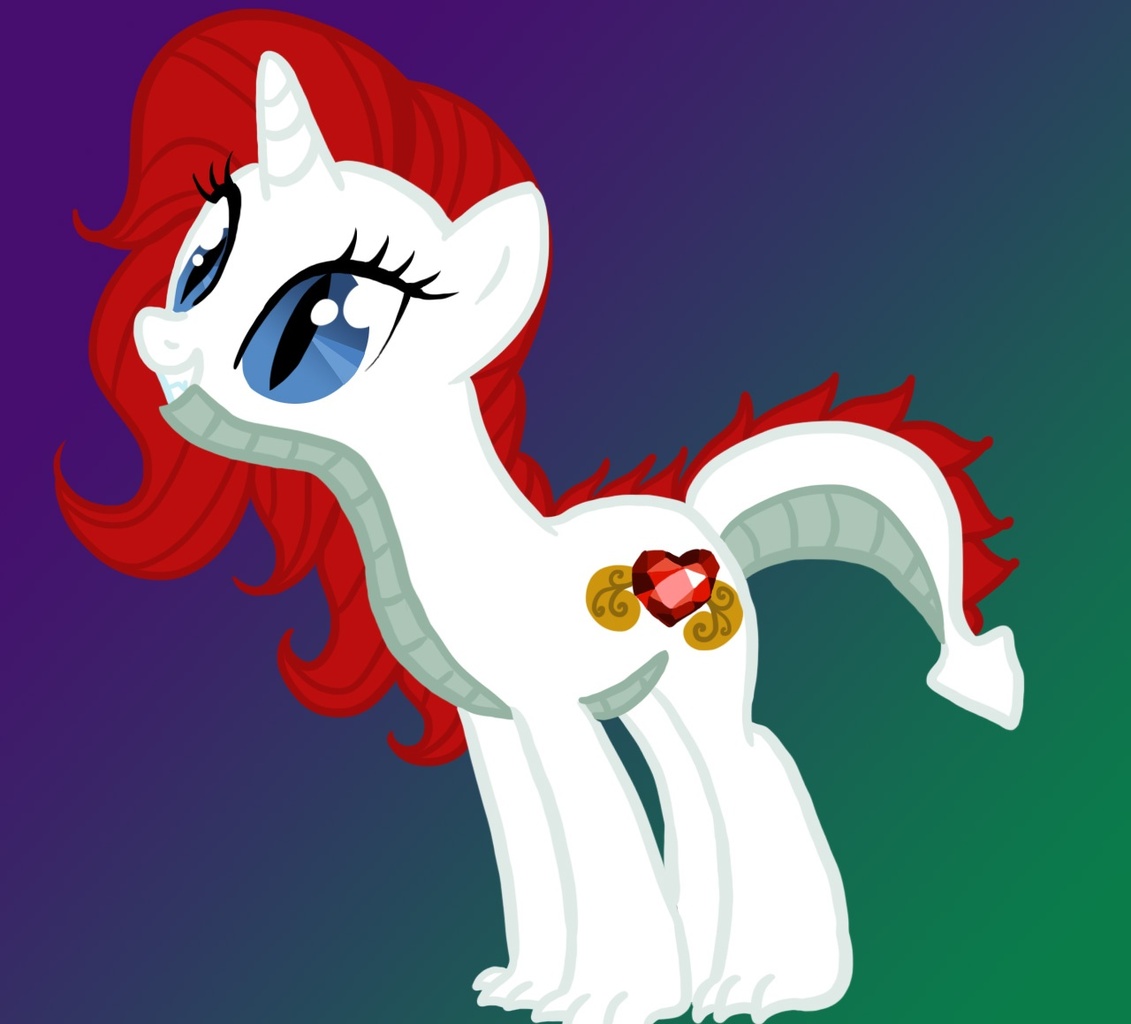 #219299 - safe, artist:kalidiaz, oc, oc only, oc:ruby heart, dracony, hybrid, original species ...