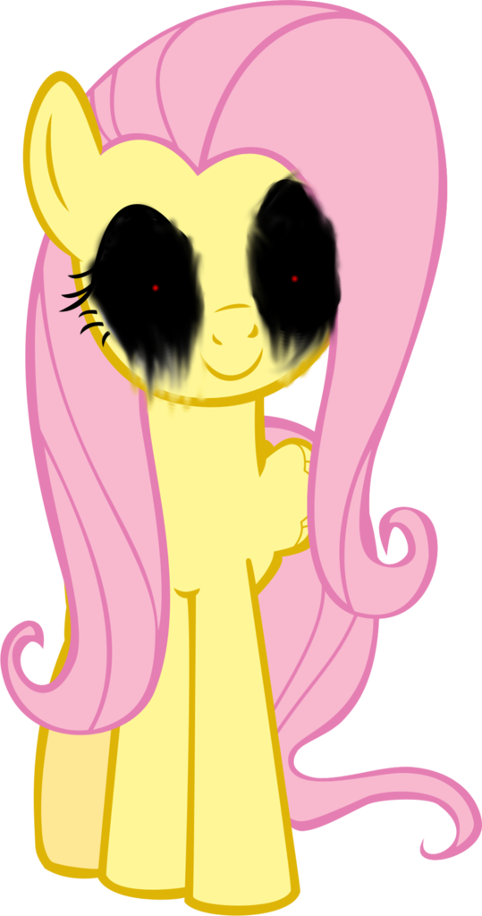#221316 - grimdark, artist:xxevilkillaxx1, fluttershy, g4, creepy ...