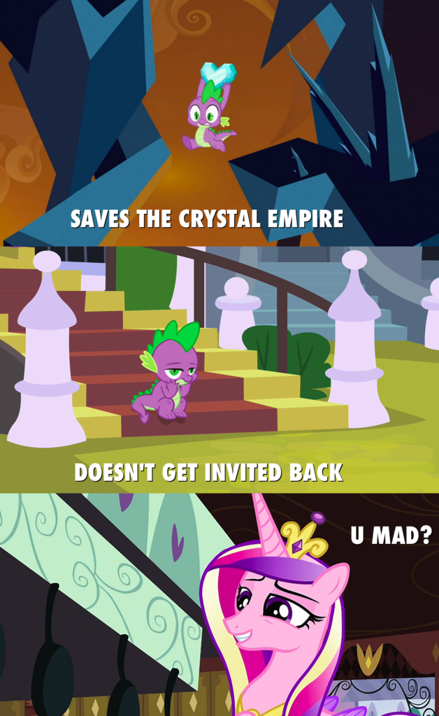 #222756 - safe, princess cadance, spike, g4, just for sidekicks, comic ...