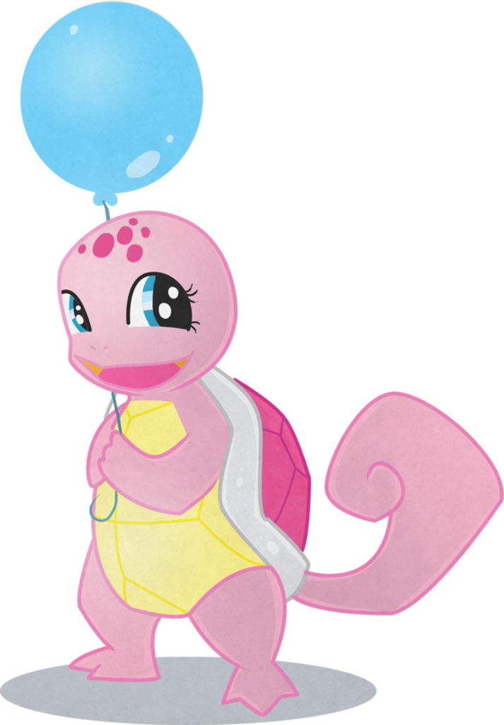 #222900 - safe, artist:ellisarts, pinkie pie, squirtle, balloon, female ...