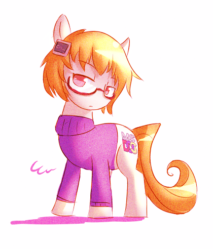 #224217 - dead source, safe, artist:rizkitsuneki, pony, glasses ...
