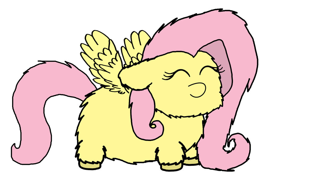 #225053 - safe, artist:inkiepie, fluttershy, fluffy pony, g4, fluffy ...