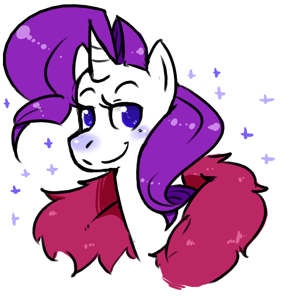 #225114 - safe, artist:eris, rarity, pony, unicorn, g4, blush sticker ...