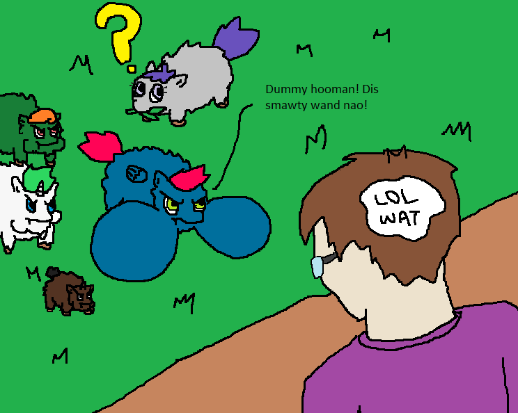 #225266 - safe, fluffy pony, cheek puffing, feral fluffy pony, fluffy ...