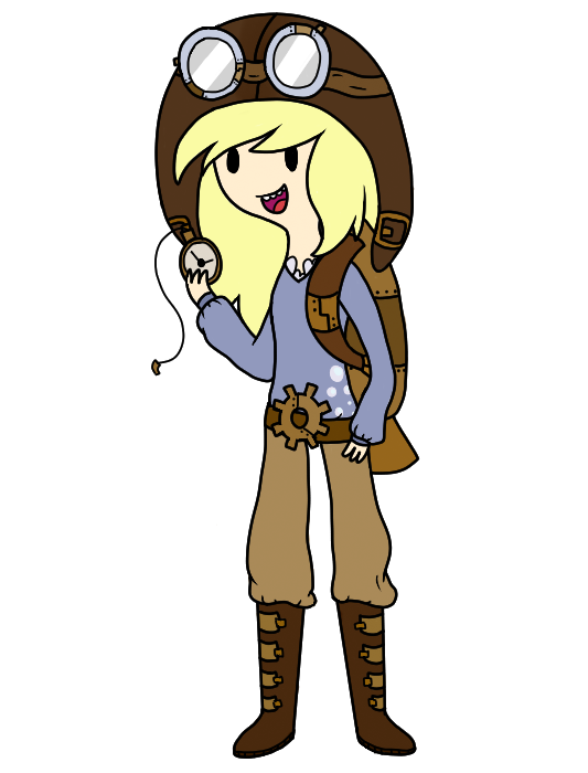 #227449 - safe, artist:skatergirl8888, derpy hooves, human, clock, cute ...