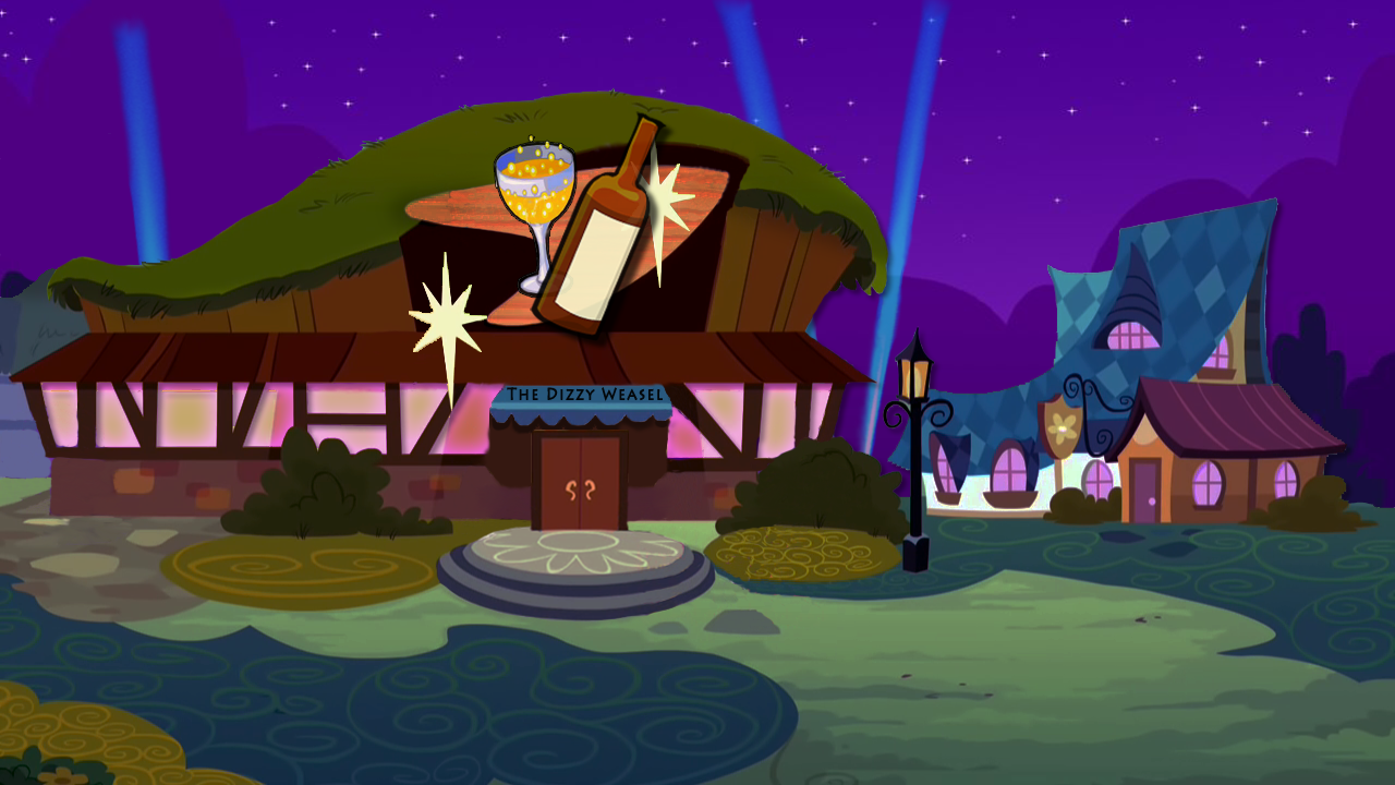 #201292 - safe, background, fanfic art, no pony, ponyville, vector ...