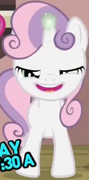 #201306 - safe, screencap, sweetie belle, pony, unicorn, g4, one bad ...
