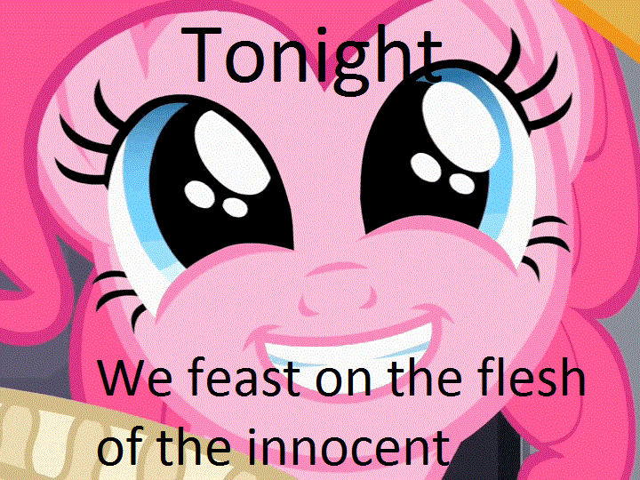 #201989 - safe, pinkie pie, g4, face of mercy, gif, image macro, non ...