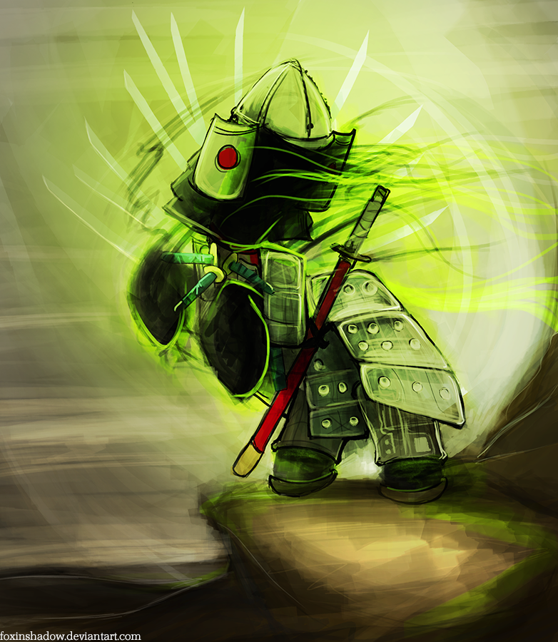 #202048 - safe, artist:foxinshadow, armor, blight, okami, ponified ...