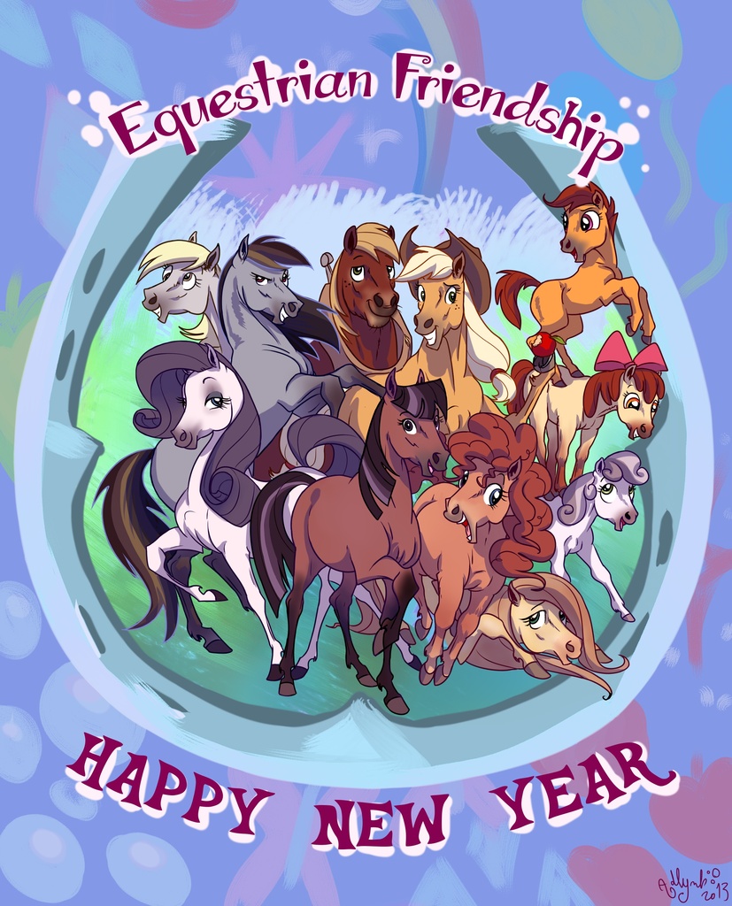 #206383 - safe, artist:yulyeen, apple bloom, applejack, big macintosh ...