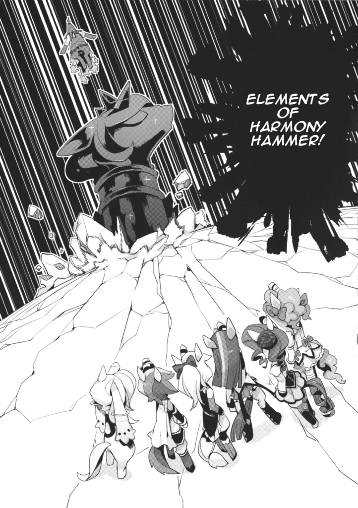 #439548 - safe, artist:rikose, applejack, fluttershy, pinkie pie, queen ...