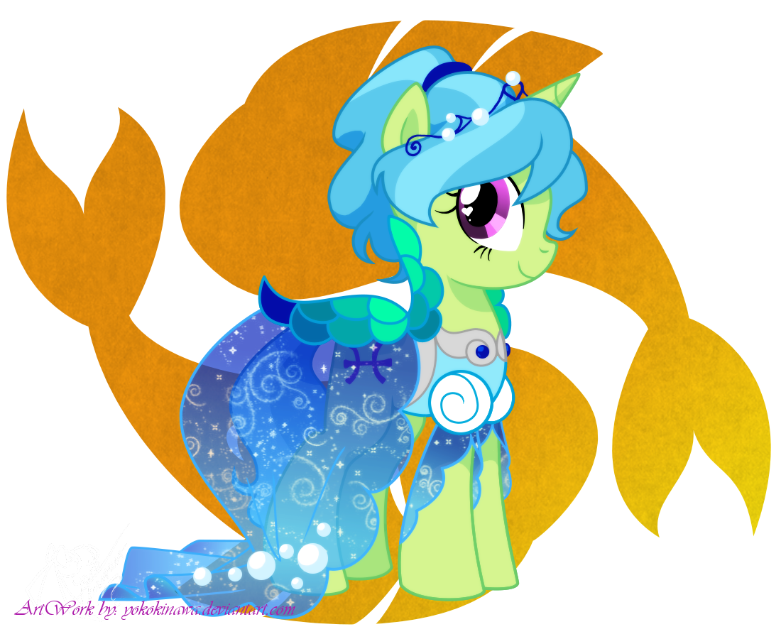 #451099 - safe, artist:yokokinawa, pisces (g4), pony, unicorn, g4 ...