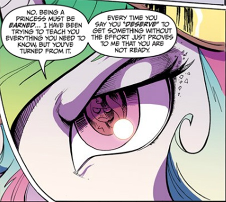 #456800 - safe, idw, official comic, princess celestia, sunset shimmer ...