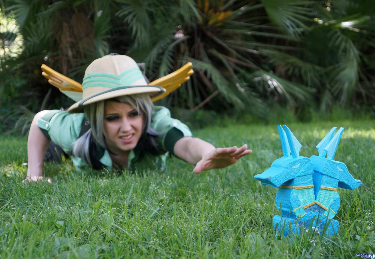 #457346 - safe, artist:rose0fmay, daring do, human, cosplay, craft ...