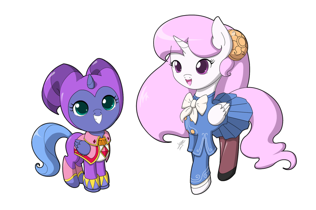 #457788 - safe, artist:jdan-s, princess celestia, princess luna ...