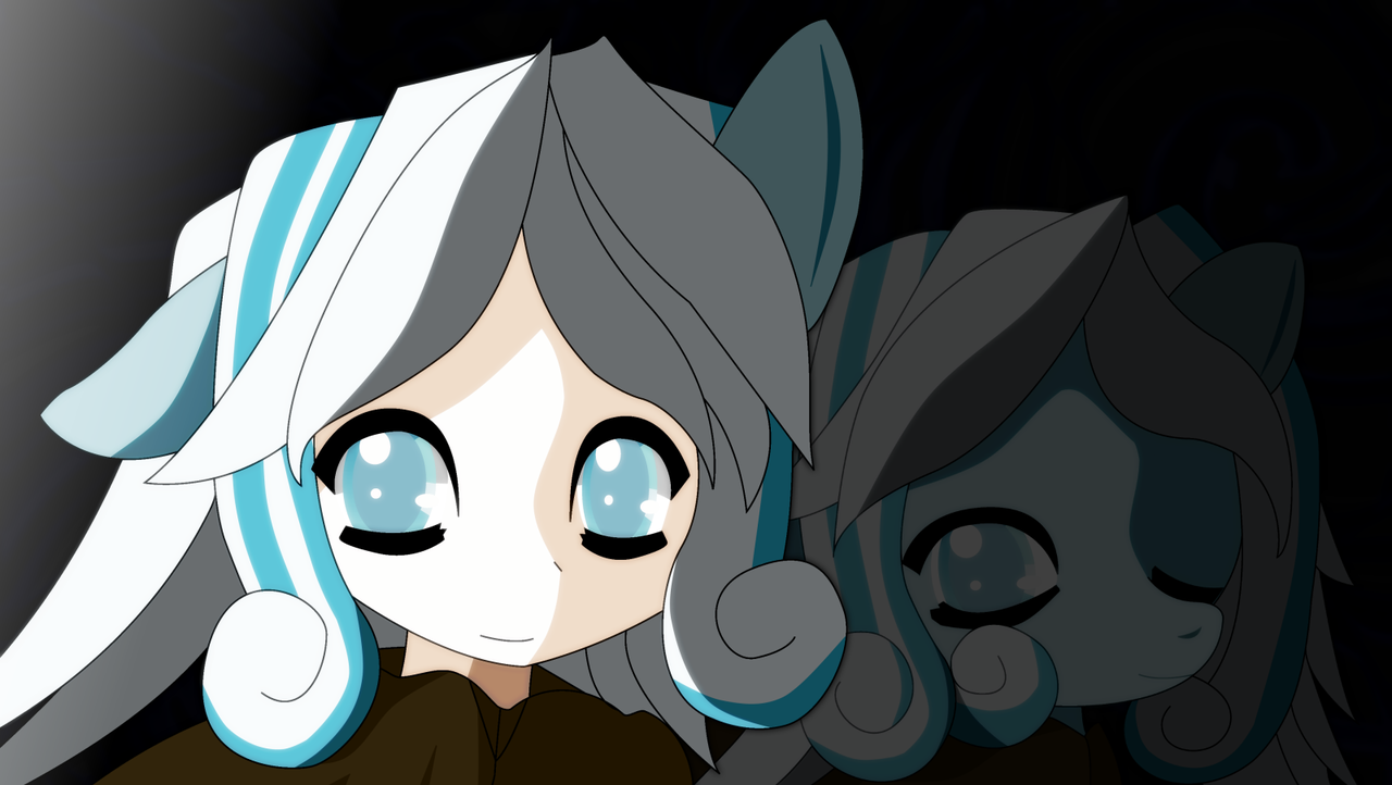 #458325 - safe, artist:an-m, oc, oc only, oc:snowdrop, human, eared ...