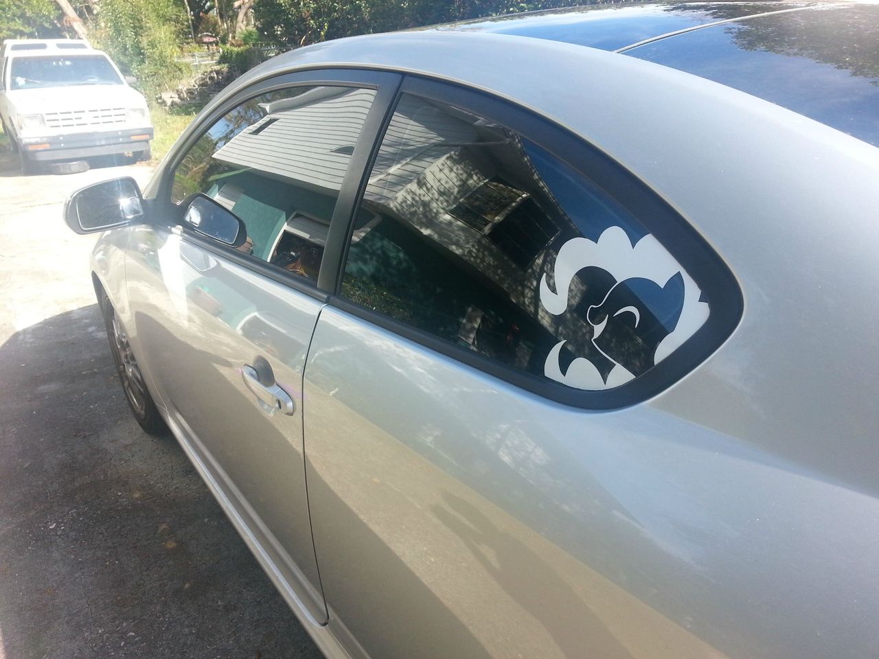 #459019 - safe, artist:megasweet, pinkie pie, car, irl, photo - Derpibooru