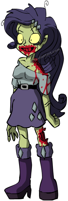 #459131 - grimdark, artist:sandvvich, rarity, zombie, equestria girls ...