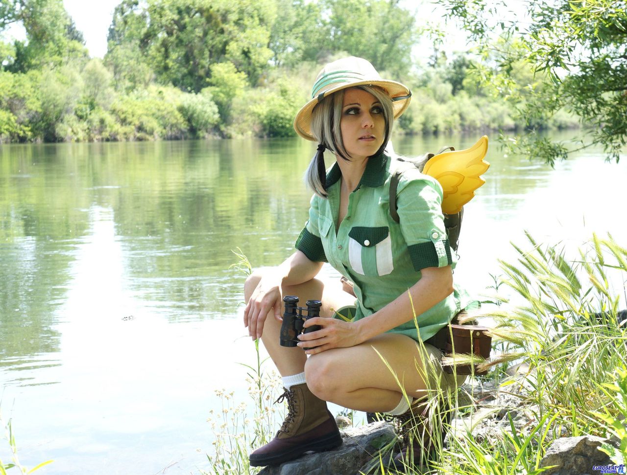 #459826 - safe, artist:rose0fmay, daring do, human, cosplay, irl, irl ...