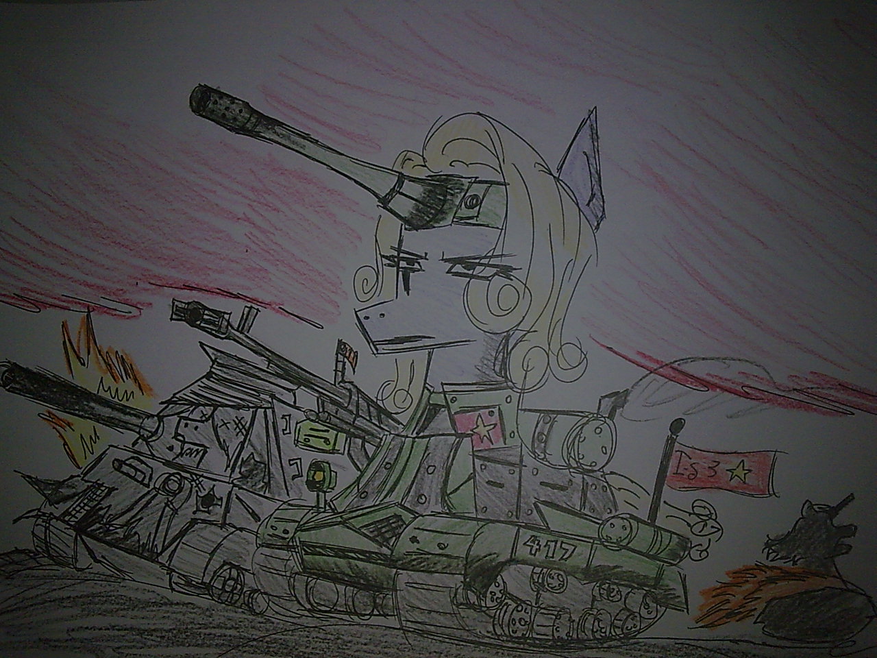 #441421 - safe, artist:lawrencexviii, oc, oc only, tank pony, pony tank ...