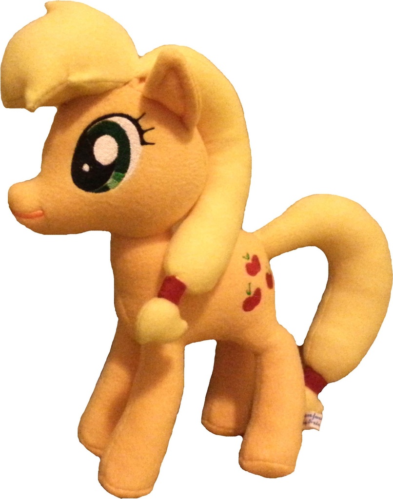 #442478 - safe, artist:queza7, applejack, g4, irl, photo, plushie, solo ...