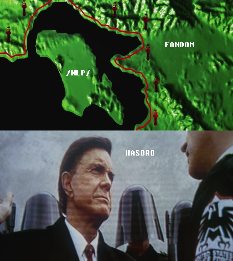 #442877 - safe, /mlp/, escape from l.a., hasbro, lucifer hasbro, text ...