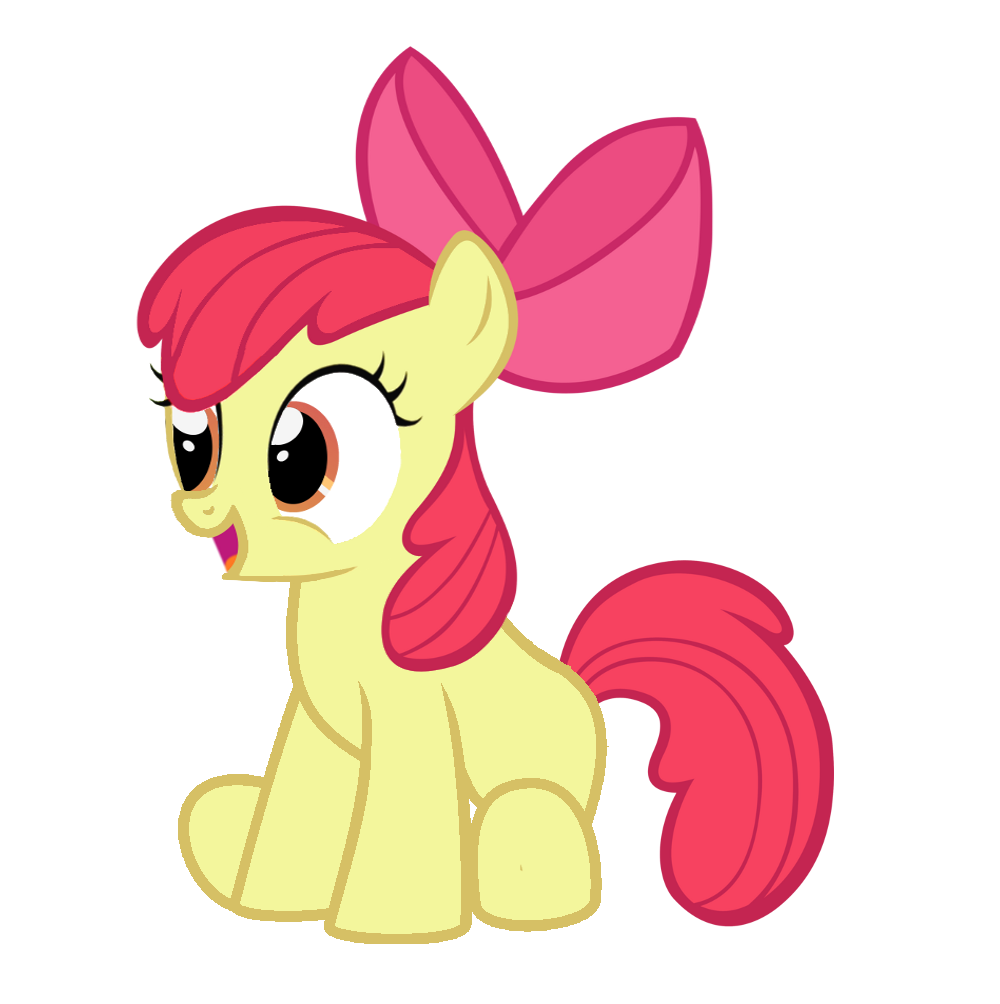 #445010 - safe, artist:kuren247, apple bloom, cute, female, happy ...
