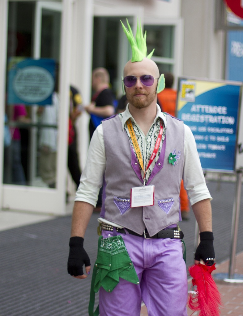 #469916 - safe, spike, human, cosplay, irl, irl human, mohawk, photo ...