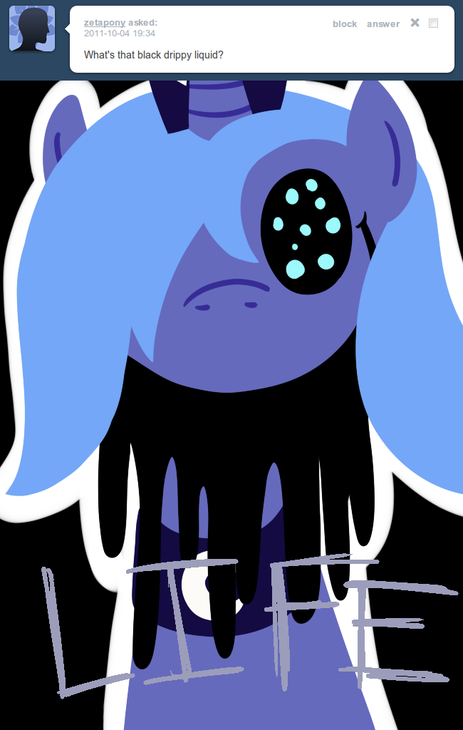 #473831 - semi-grimdark, artist:poppin, princess luna, ask loony luna ...