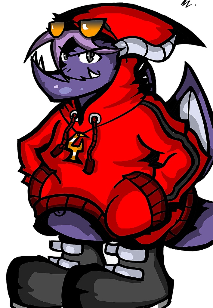 #463022 - safe, artist:mcbain, vex, dragon, boots, clothes, hoodie ...