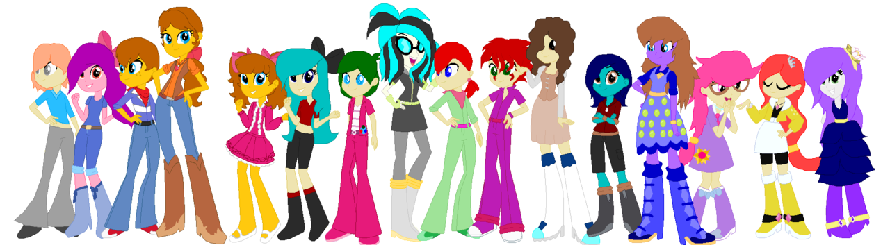 #476777 - safe, oc, oc only, equestria girls, eqg promo pose set ...
