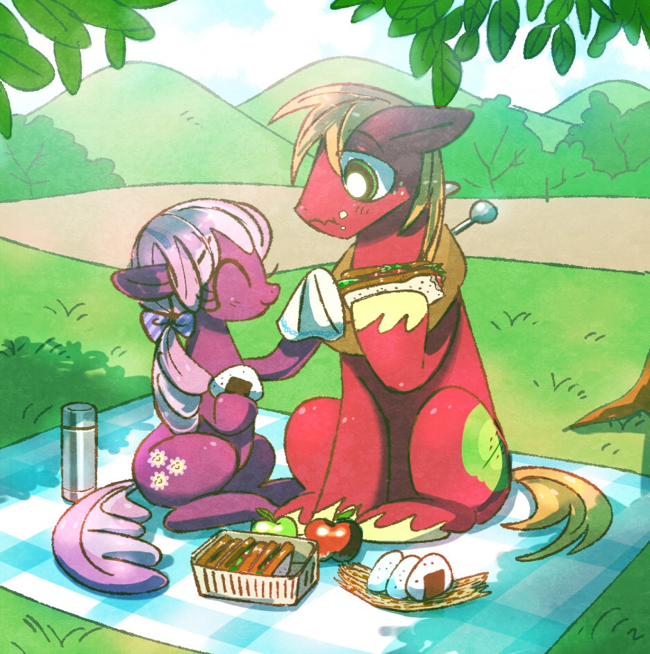 #479600 - safe, artist:nmnkgskds, big macintosh, cheerilee, earth pony ...