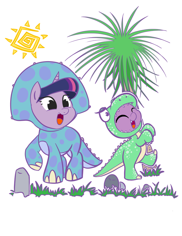 #482277 - safe, artist:bunnimation, spike, twilight sparkle ...