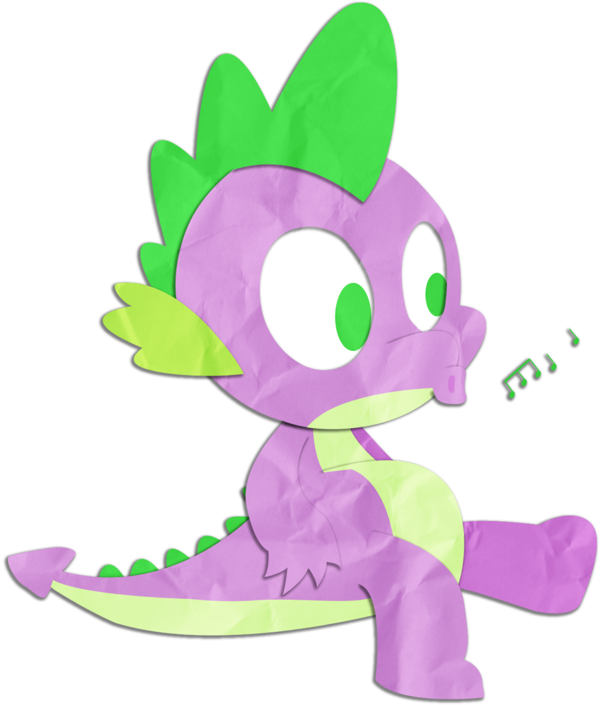 #483057 - safe, artist:narflarg, spike, dragon, g4, male, papercraft ...