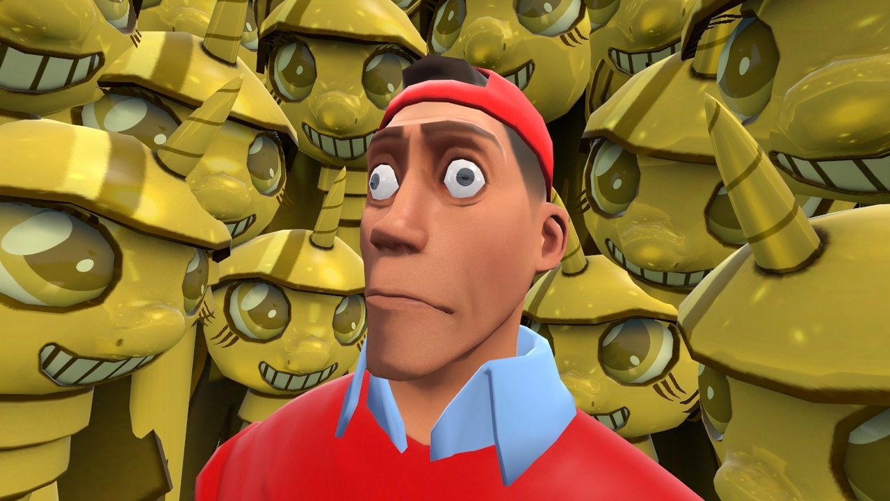 #484419 - safe, artist:awesomecasey795, g4, 3d, gmod, meme, scout (tf2 ...