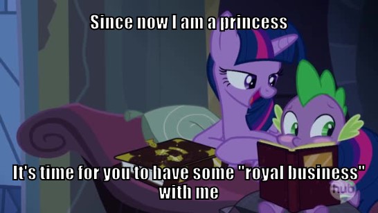 #485475 - suggestive, spike, twilight sparkle, g4, blushing, female ...