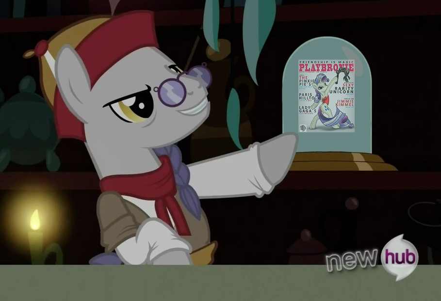 #485917 - safe, edit, edited screencap, screencap, uncle curio, pony ...