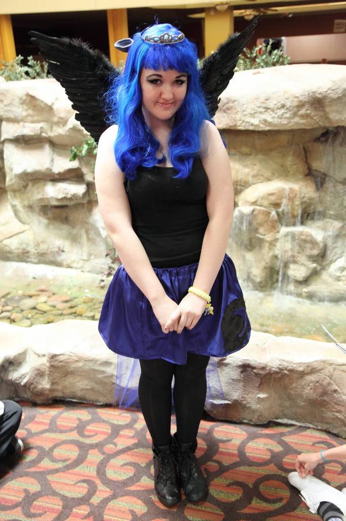 #466285 - safe, princess luna, human, cosplay, irl, irl human, photo ...
