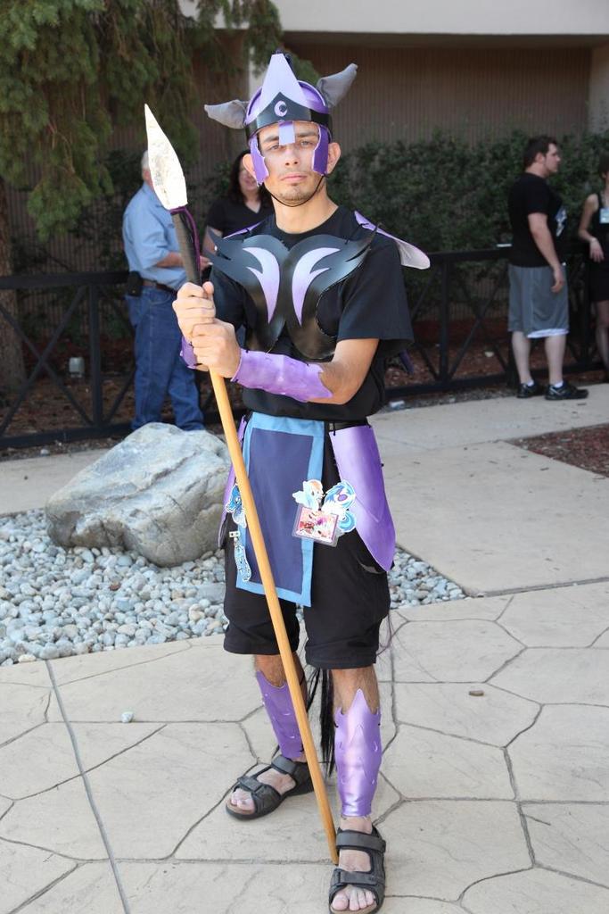 #466358 - safe, bat pony, human, cosplay, irl, irl human, night guard ...