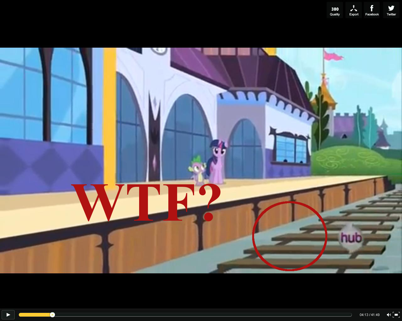 My Little Pony Train Station